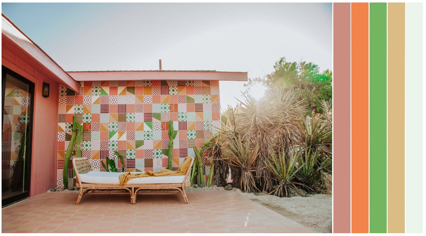 4 sorprendentes paletas de colores verdes para la primavera | Pinturas ...