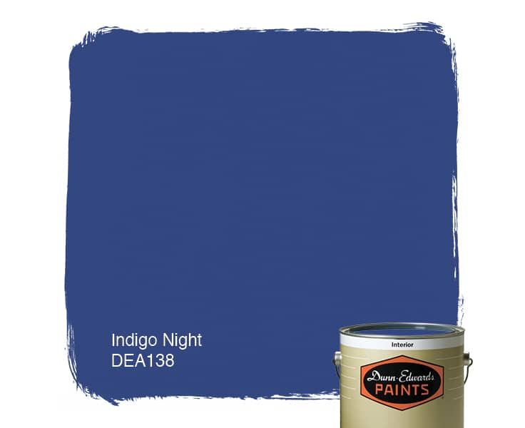 Indigo Night Paint Color DEA138 | Dunn-Edwards Paints