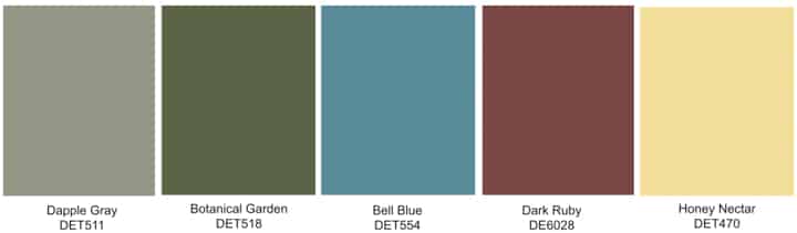 Popular Color Palettes Through The Decades: 1880s - 1910s | Dunn ...