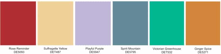 Popular Color Palettes Through The Decades: 1880s - 1910s | Dunn ...